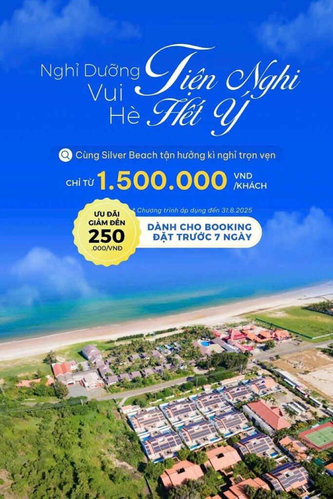 Trang Chủ - Silver Beach Resort Ke Ga - Tiêu Chuẩn 4 sao
